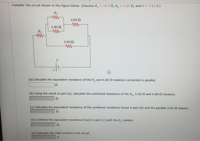 Solved Consider the circuit shown in the figure below. | Chegg.com