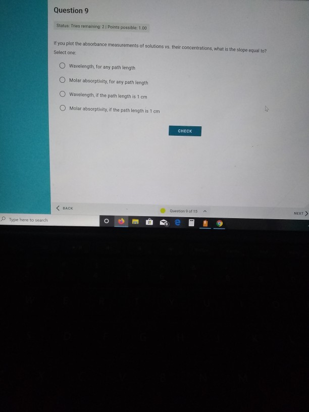 Solved Question 9 Status: Tries remaining: 2 Points | Chegg.com
