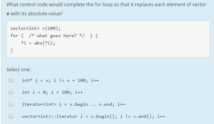 Solved Given the following declarations, three of the | Chegg.com