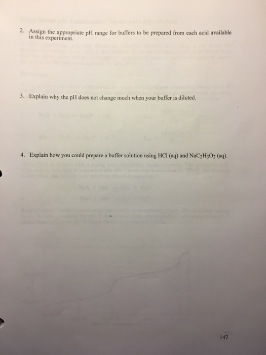 Solved Experiment 18: Buffers Purpose In this experiment you | Chegg.com