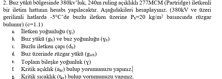 Solved Calculation of a 380kv transmission line with 240m | Chegg.com
