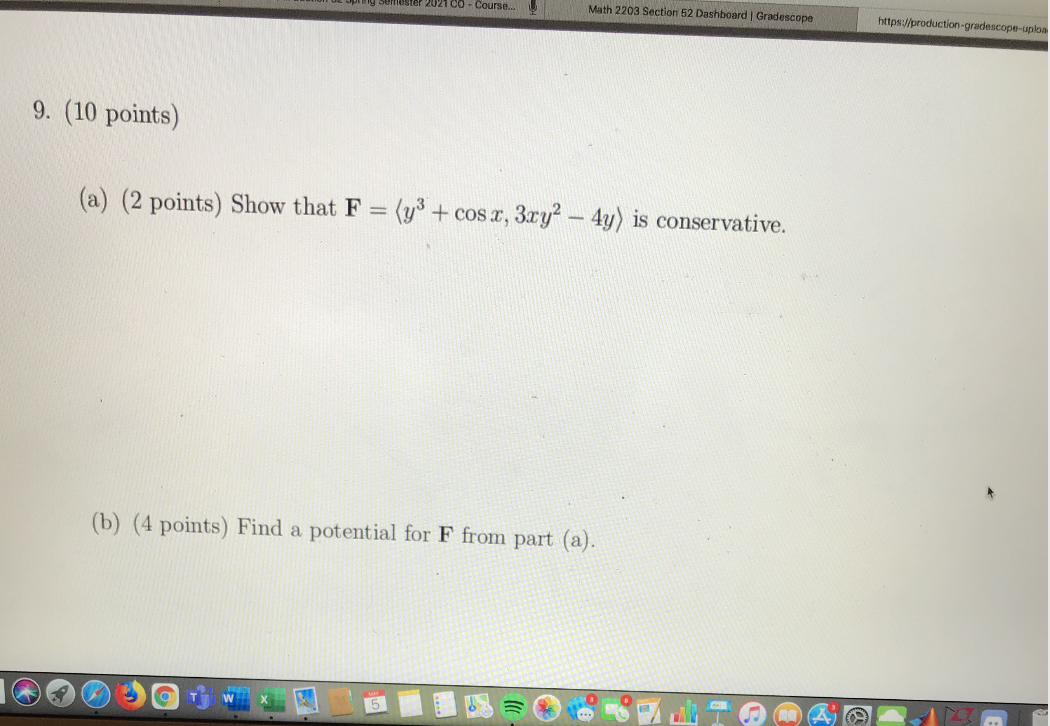 Solved 2021 CO - Course... Math 2203 Section 52 Dashboard | Chegg.com