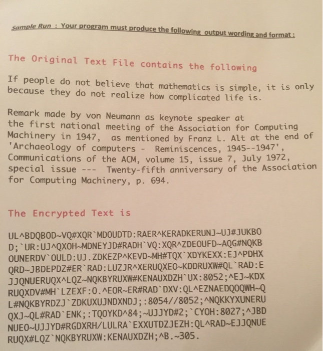 Solved In cryptography, a substitution cipher is a method of | Chegg.com