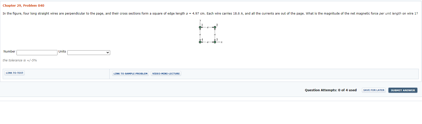 Solved Chapter 29, Problem 040 In the figure, four long | Chegg.com Solved Chapter 29, Problem 040 In the figure, four long | Chegg.com