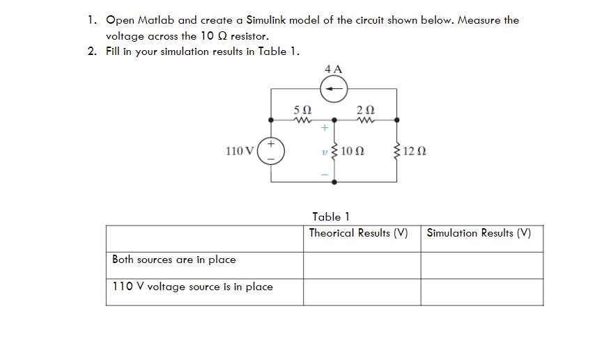 Solved 1. Open Matlab and create a Simulink model of the | Chegg.com