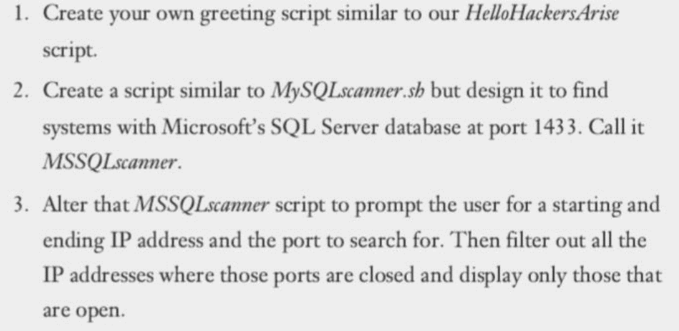 Solved 1. Create your own greeting script similar to our | Chegg.com Solved 1. Create your own greeting script similar to our | Chegg.com