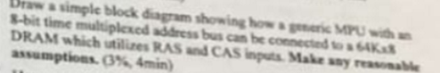 Solved 8. his a simple block dia eram showing how a generic | Chegg.com