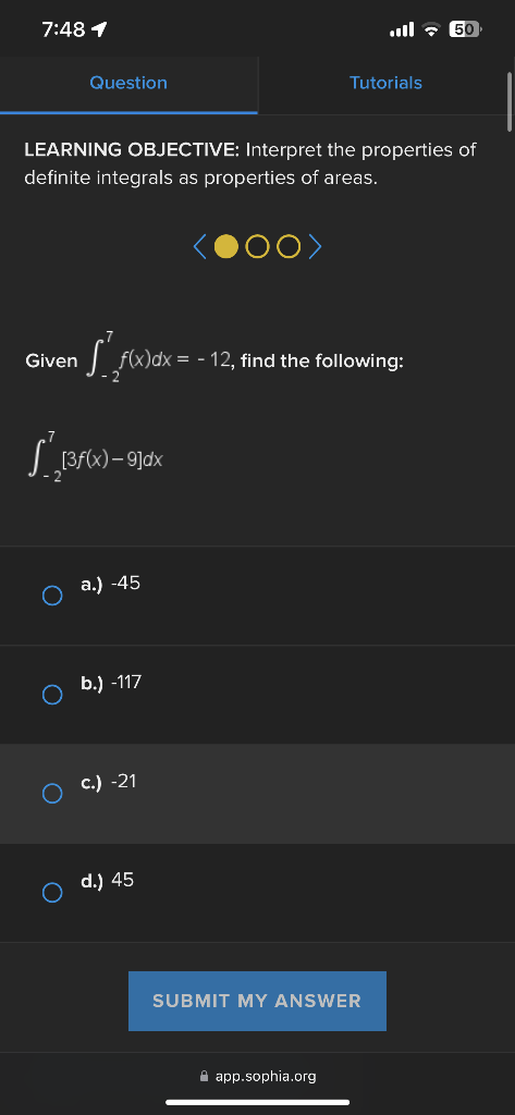 Solved LEARNING OBJECTIVE: Interpret the properties of | Chegg.com