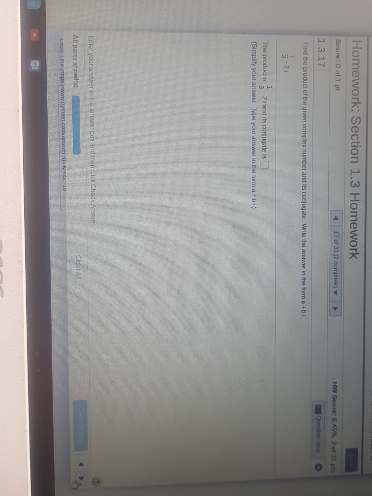 Solved Homework Section 1 3 Homework Score 0 Of 1 Pt