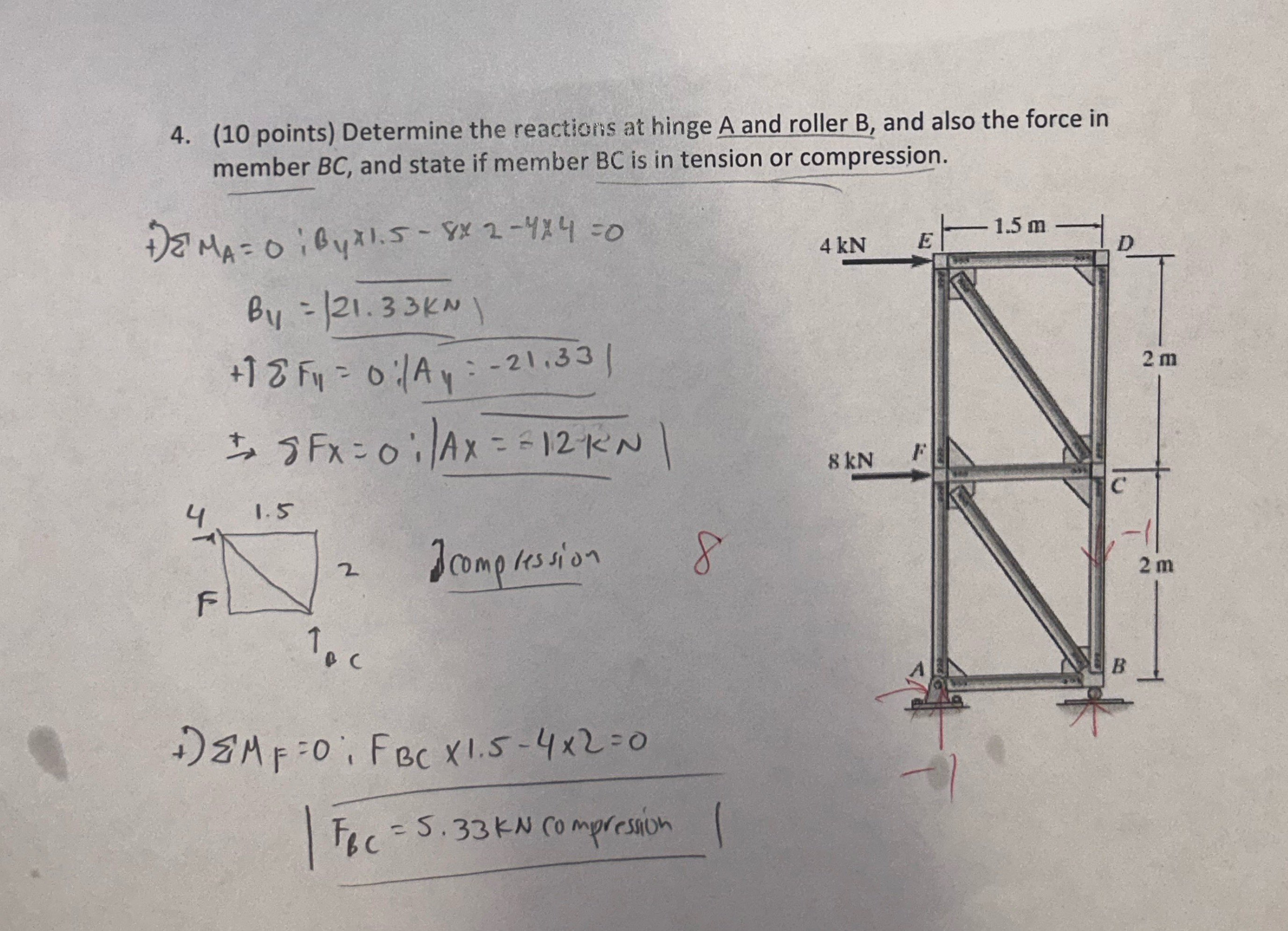 Solved What did I do wrong? | Chegg.com