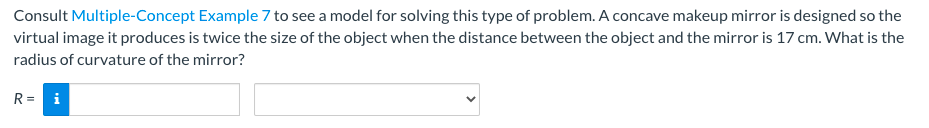 Solved Consult Multiple-Concept Example 7 to see a model for | Chegg.com