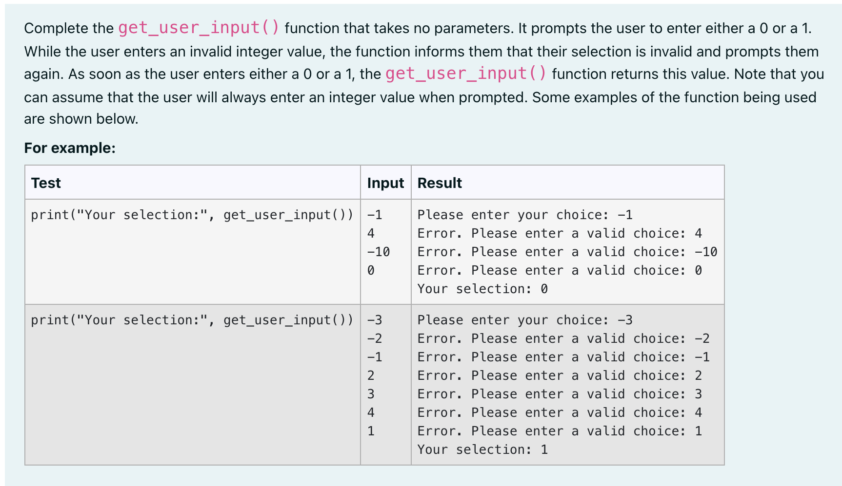 Solved Complete the print_banner() function that prints | Chegg.com