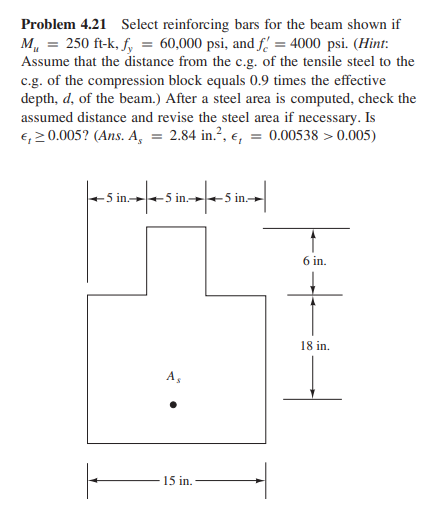 Solved For Problems 4.10 to 4.22, design rectangular | Chegg.com