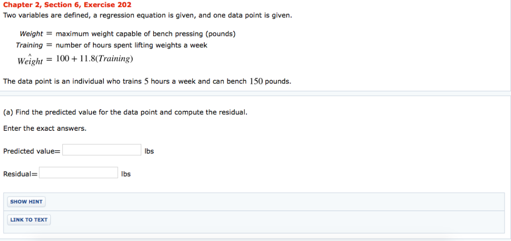 Solved Chapter 2, Section 6, Exercise 200 Two variables are | Chegg.com