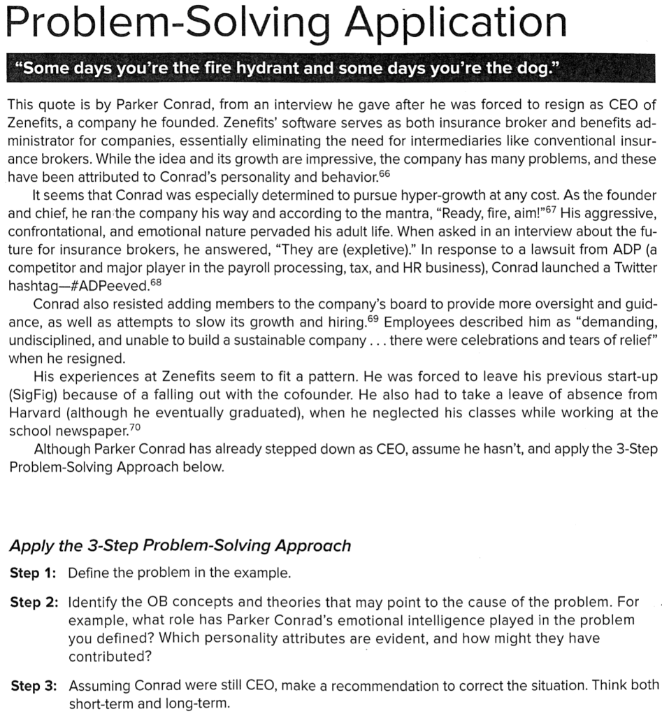 Solved Problem-Solving Application "Some days you're the | Chegg.com