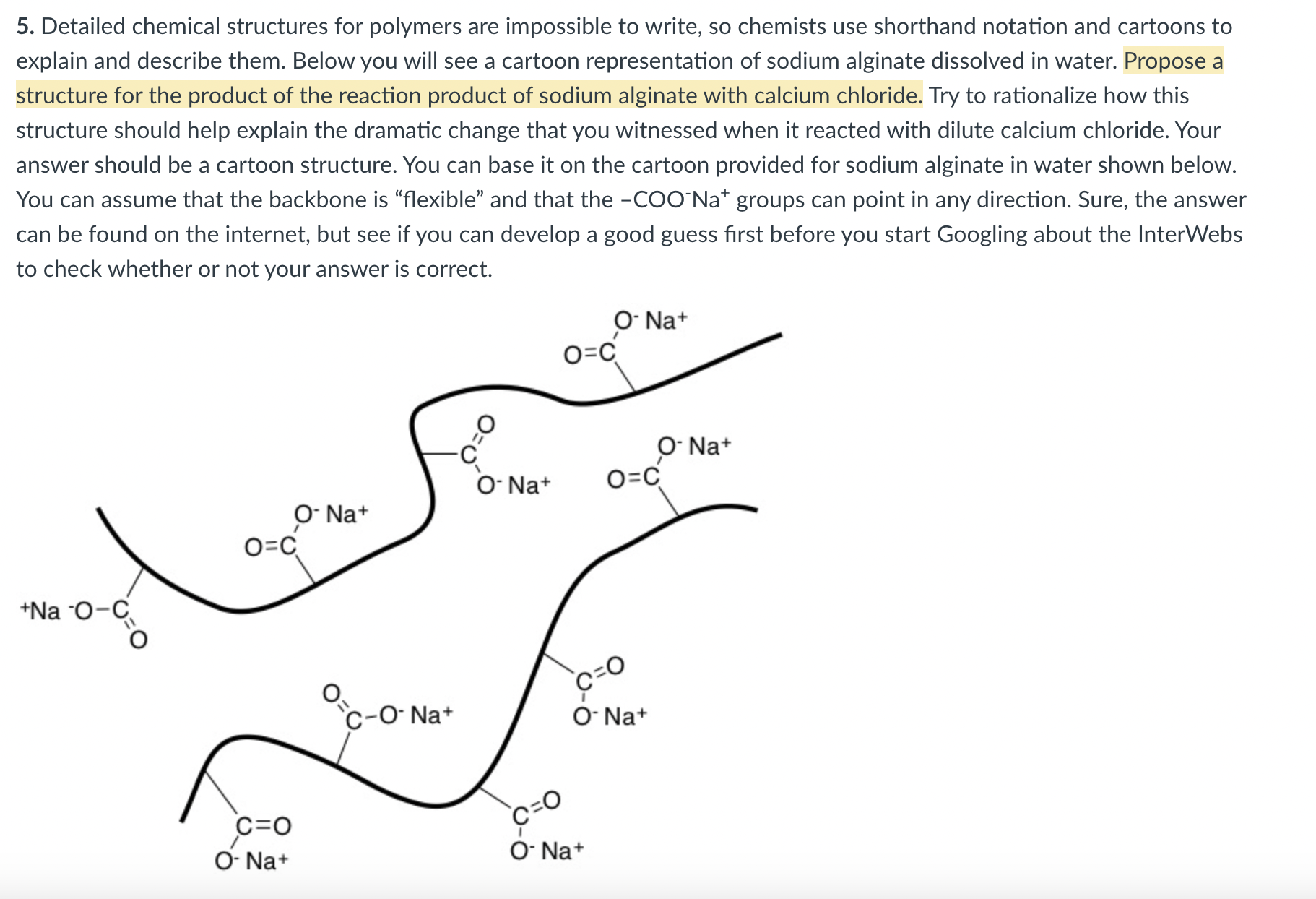 Solved 5. Detailed chemical structures for polymers are | Chegg.com