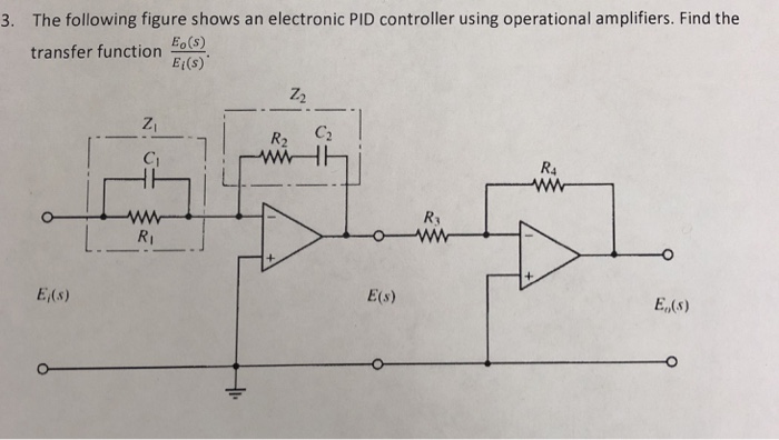 Solved The following figure shows an electronic PID | Chegg.com