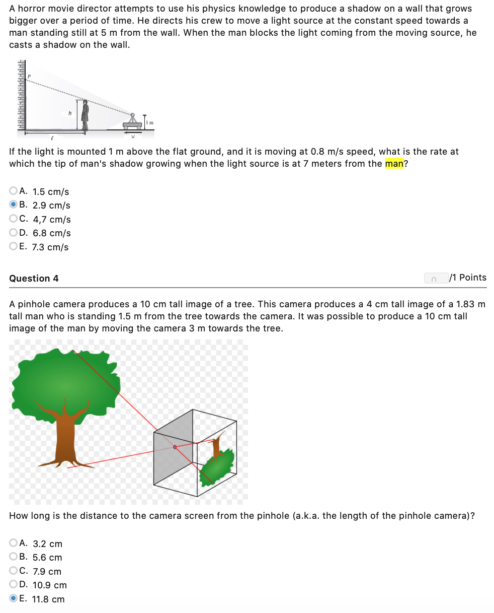 Solved A horror movie director attempts to use his physics | Chegg.com