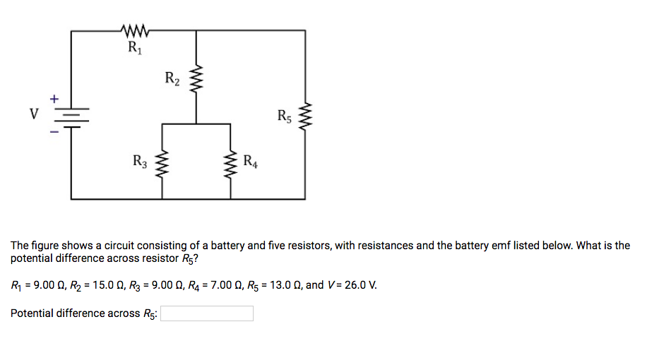 Solved R1 R2 R, R3 R4 The figure shows a circuit consisting | Chegg.com