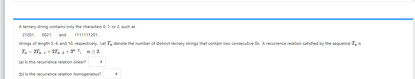 Solved A Ternary String Contains Only The Characters 0 1 