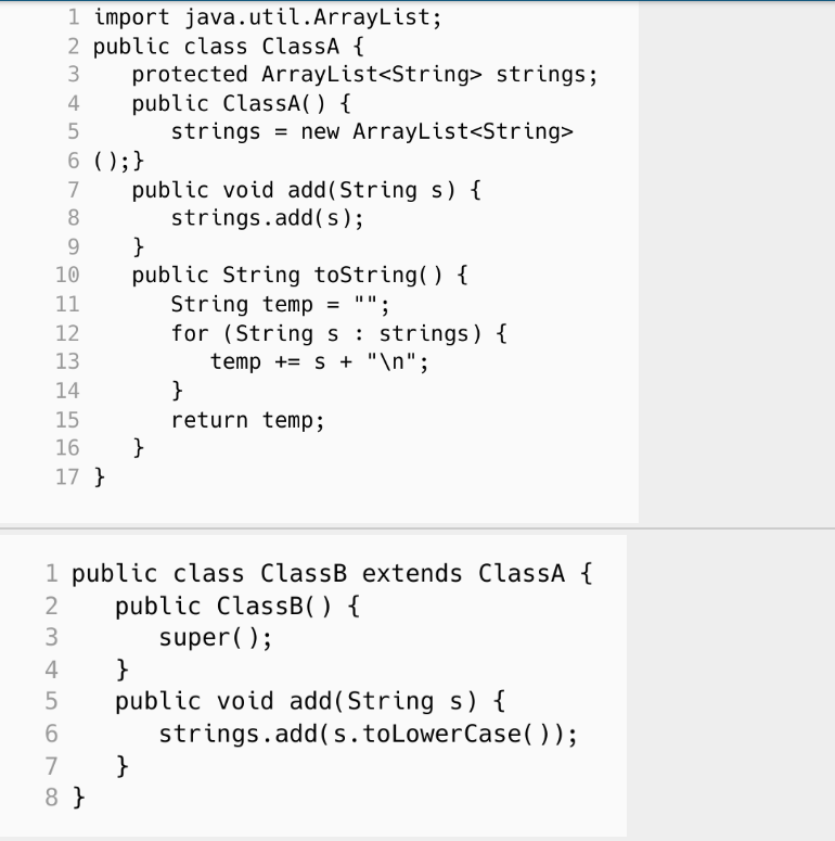 Solved 1 In Java A Class Can Only Directly Inherit For A 6225