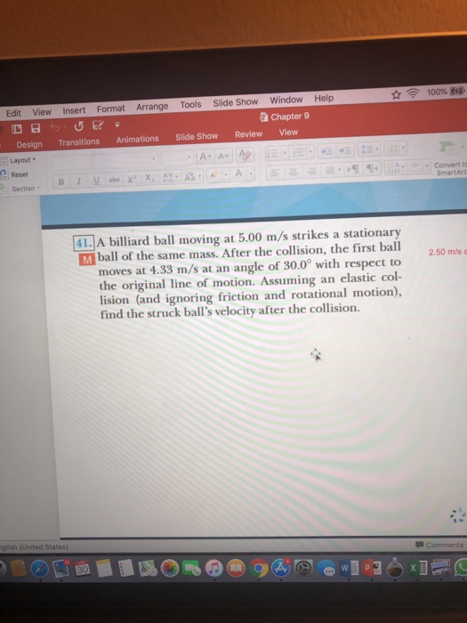 Solved ☆会100% Edit View Insert Format Arrange Tools Slide | Chegg.com