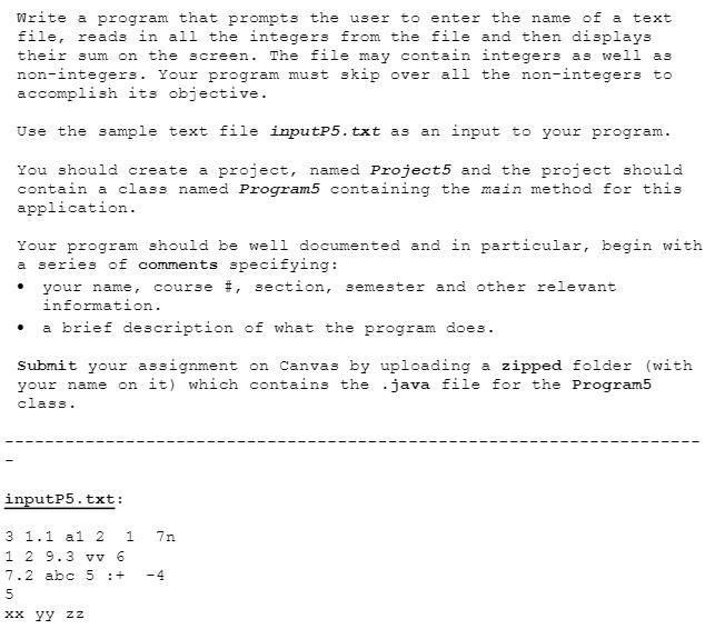 Solved Write a program that prompts the user to enter the | Chegg.com