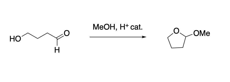 Solved MeOH, H+ cat. ОMe НО н | Chegg.com