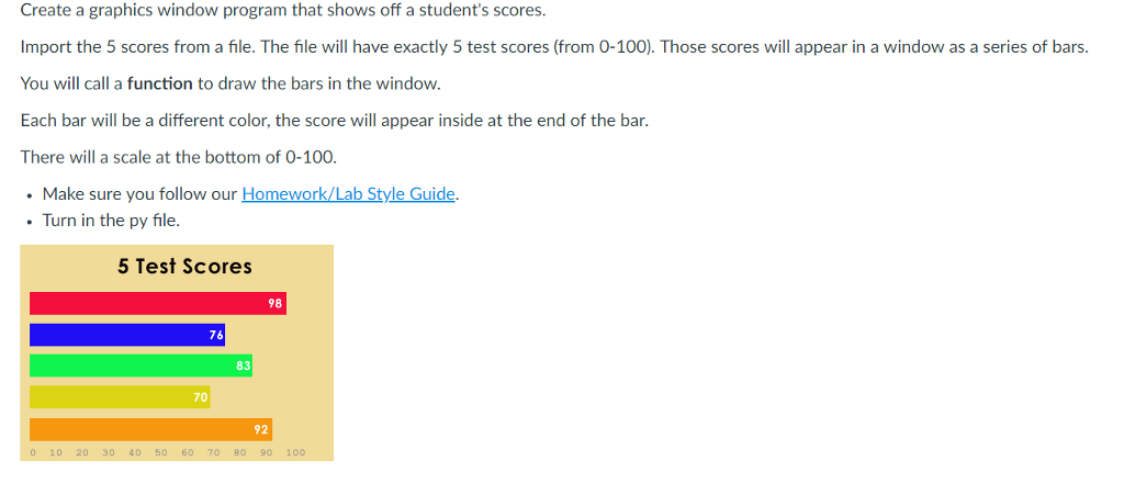 Solved Create A Graphics Window Program That Shows Off A 4666