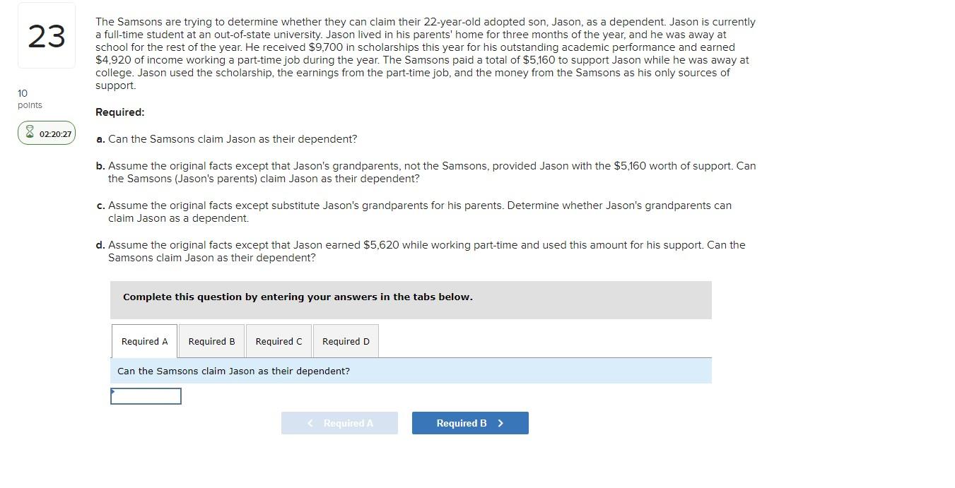 Solved Rank the following three single taxpayers in order of | Chegg.com