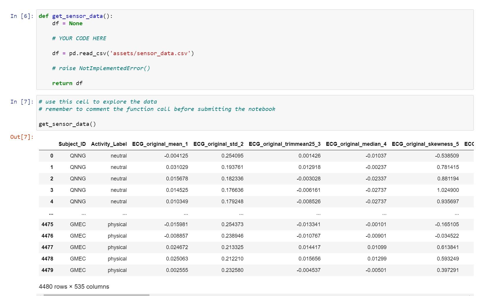 A custom train_test_split function Because of the | Chegg.com