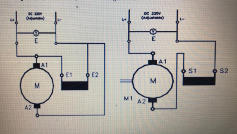 Solved Determine the series and parallel of DC motors given | Chegg.com