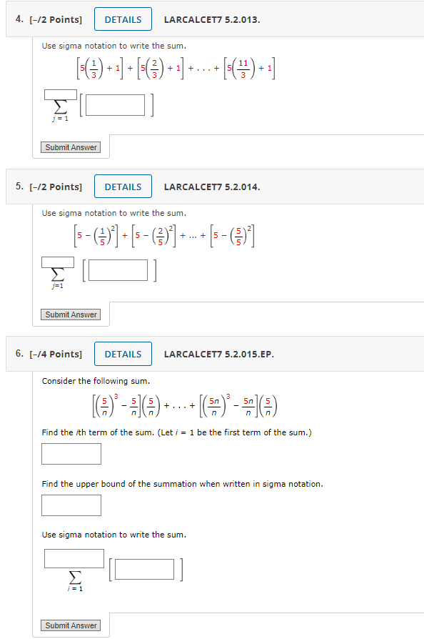 Solved Use The Summation Formulas To Rewrite The Expression