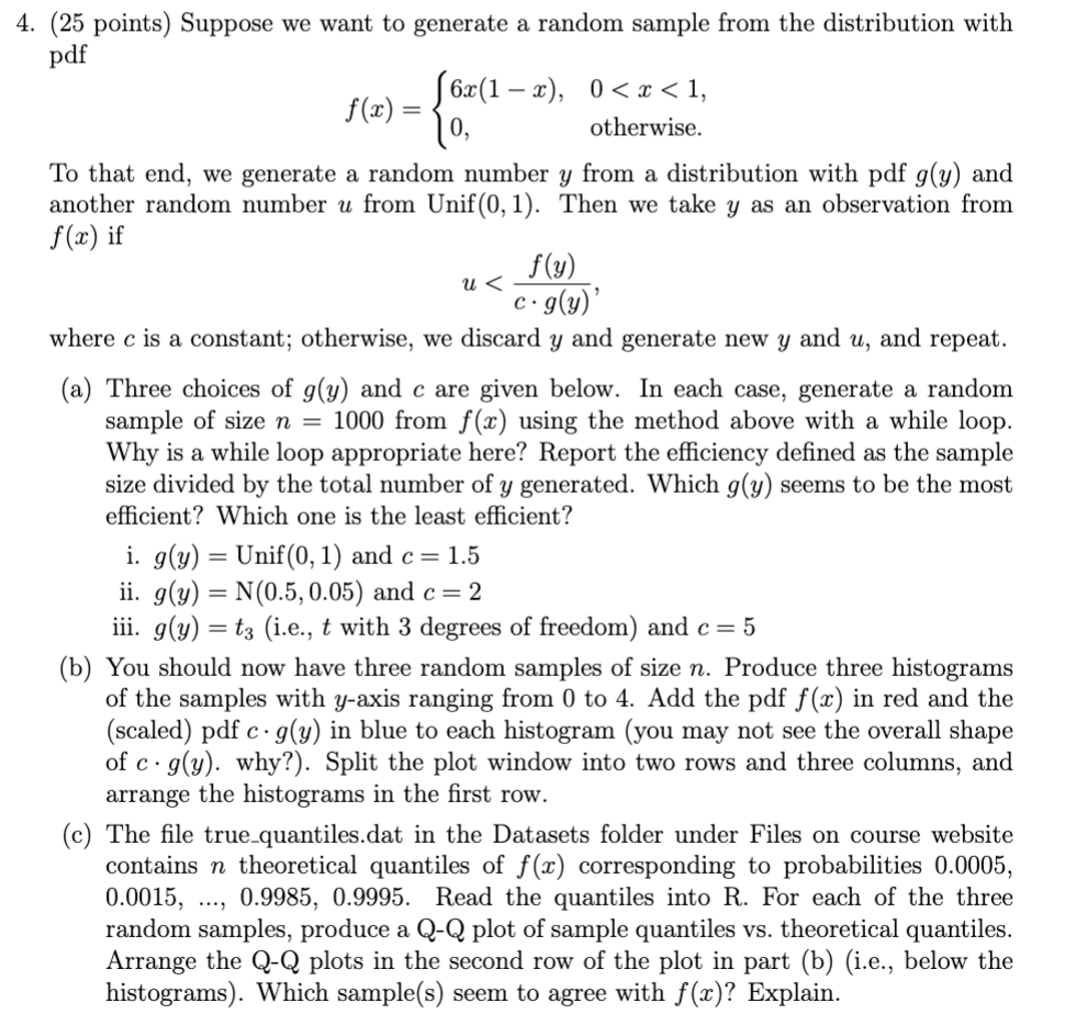 Solved Needs to be done in R, ﻿huge thanks in advance! | Chegg.com