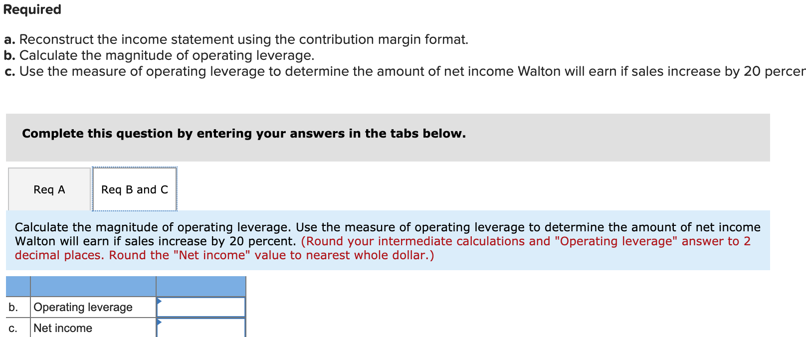 Solved Exercise 2-13A (Algo) Using contribution margin | Chegg.com
