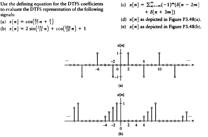 Solved Use the defining equation for the DTFS coefficients | Chegg.com