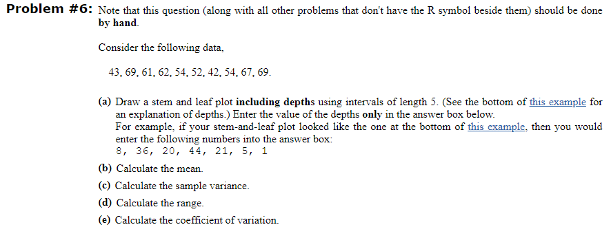 Solved Problem #6: Note that this question (along with all | Chegg.com