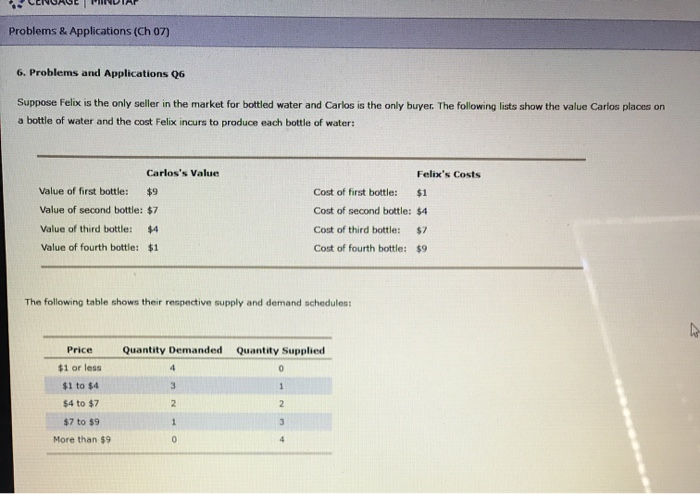 Solved Problems & Applications (Ch 07) 6. Problems and | Chegg.com Solved Problems & Applications (Ch 07) 6. Problems and | Chegg.com