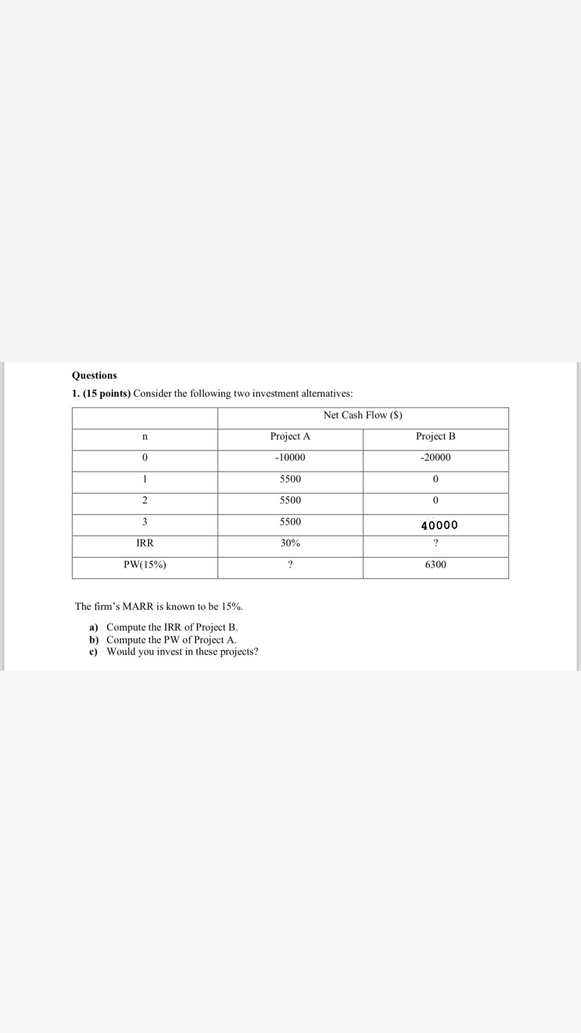 Solved Questions(15 ﻿points) ﻿Consider the following two | Chegg.com