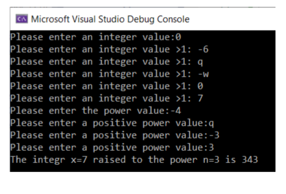 Solved Write a program that raises and number x to power n.x | Chegg.com