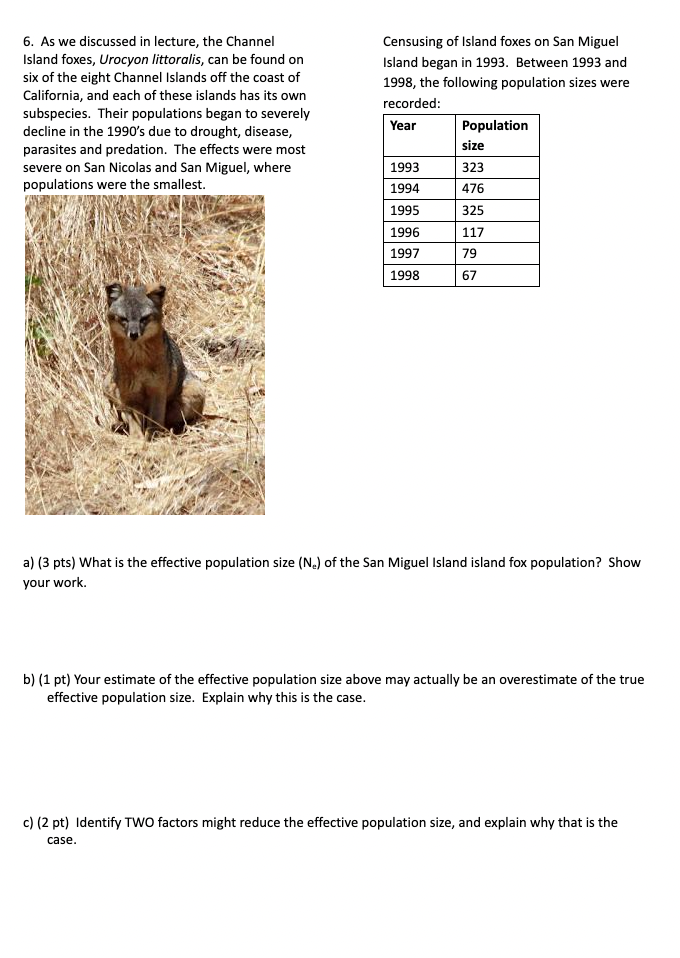 Solved 6. As we discussed in lecture, the Channel Censusing | Chegg.com