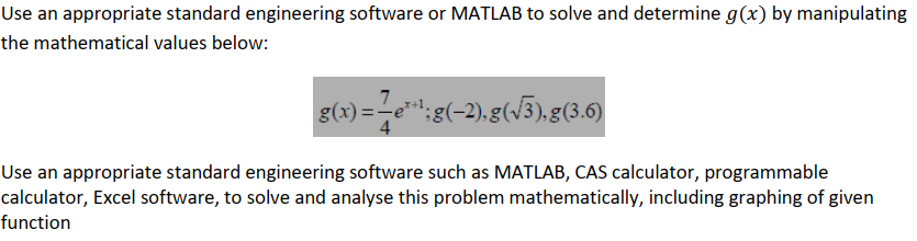 Solved Use an appropriate standard engineering software or | Chegg.com