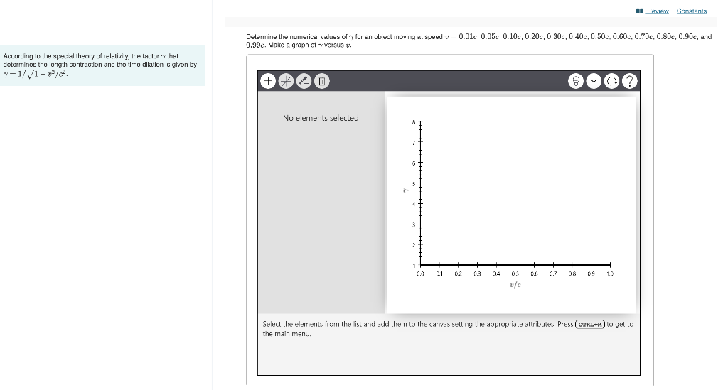 Solved According to the special theory of relativity, the | Chegg.com
