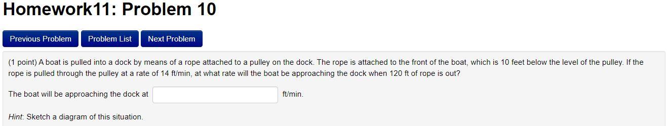 Solved Homework11: Problem 10 Previous Problem Problem List | Chegg.com