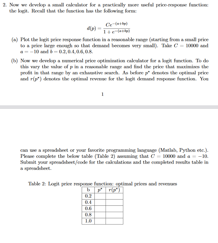 2. Now we develop a small calculator for a | Chegg.com