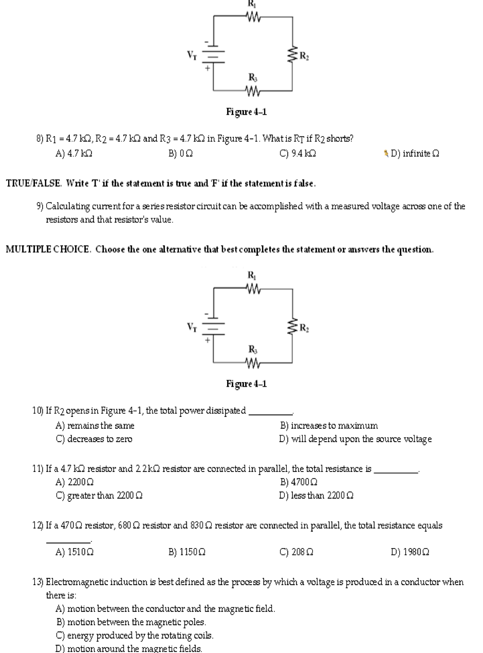 Solved TRUE/FALSE. Write T ' if the statement is true and ' | Chegg.com
