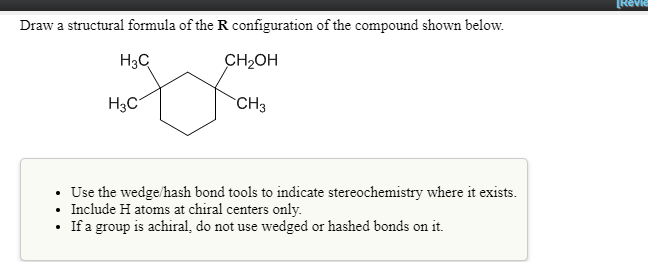 Solved Draw a structural formula of the SR configuration of | Chegg.com