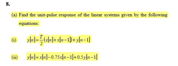 Solved 6. Construct block diagrams for the following | Chegg.com