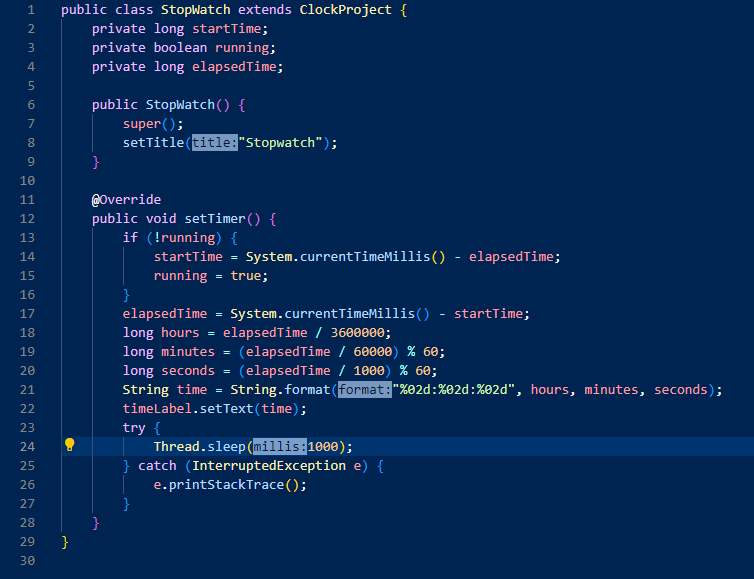 Solved Is there a way I can toggle whether the stopwatch or | Chegg.com