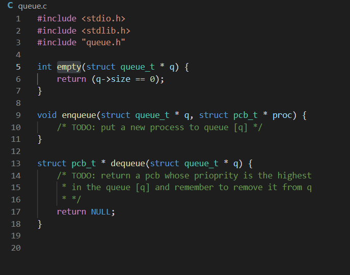 The scheduler works as follows. For each new program, | Chegg.com